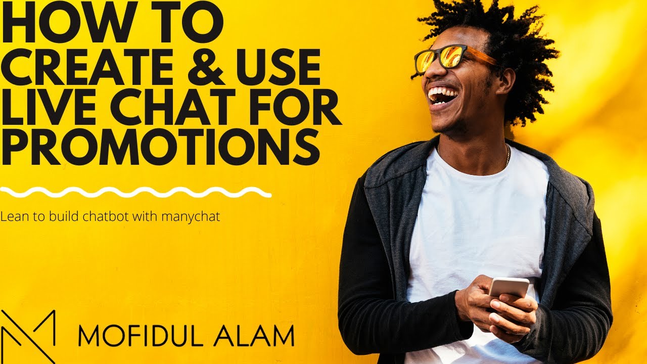 How to Create and Use Live Chat for Promotions - YouTube