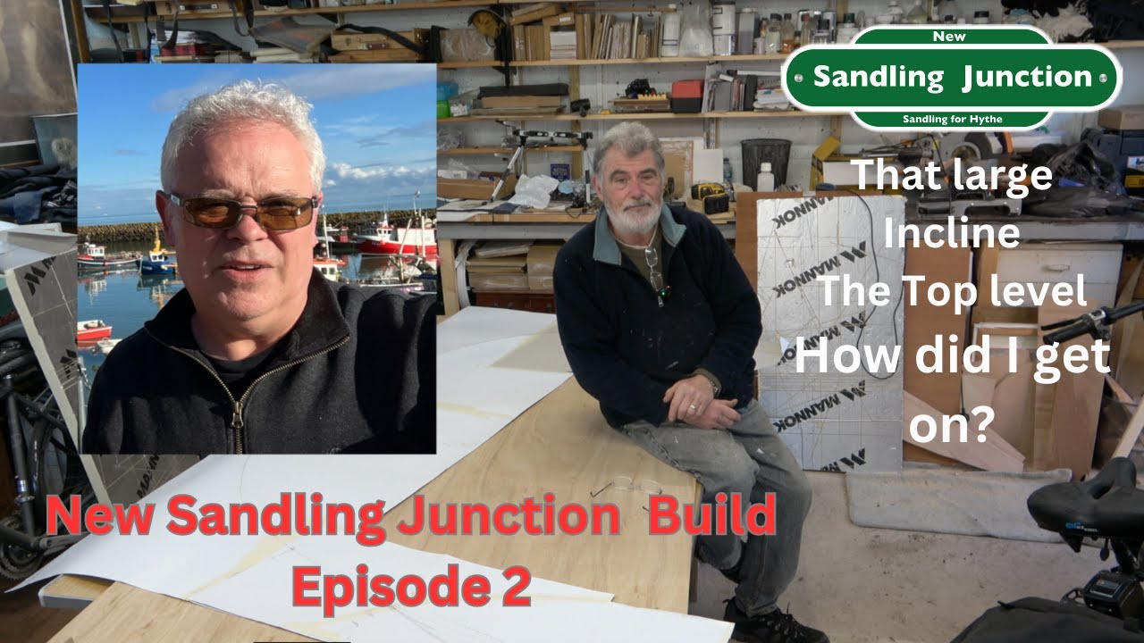The New Sandling Junction Build - Episode 2 - That large incline, how ...
