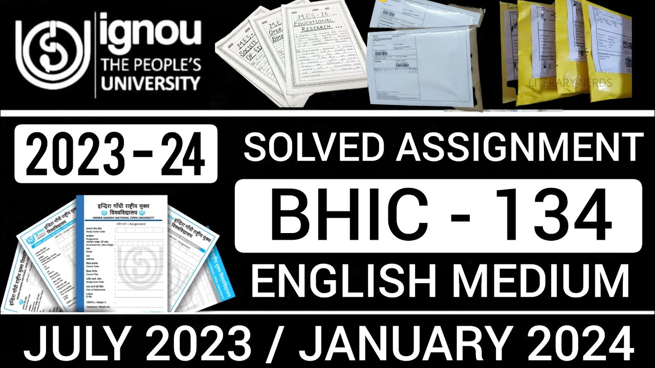 BHIC 134 SOLVED ASSIGNMENT 2023-24 | BHIC 134 SOLVED ASSIGNMENT 2023-24 ...