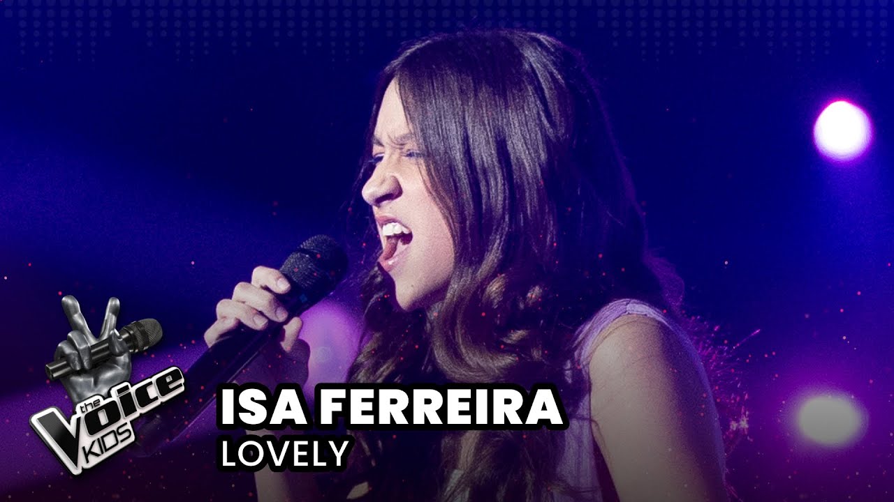 Isa Ferreira - "Lovely" | Semifinais | The Voice Kids Portugal 2025 ...