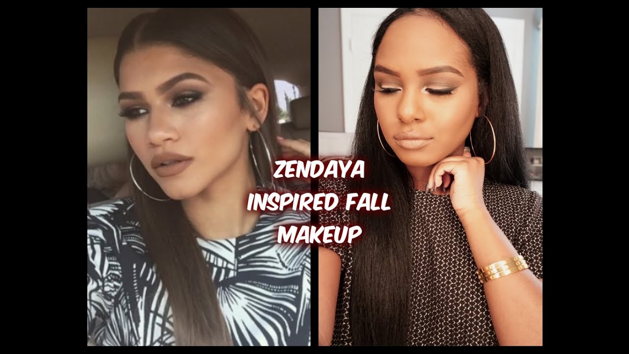 Zendaya Inspired Fall Makeup Tutorial - YouTube