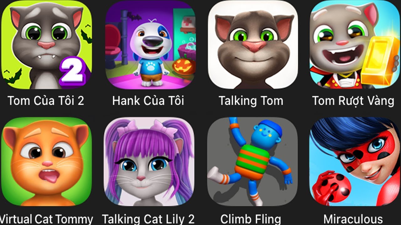 Hank Cua Toi,Talking Tom,Tom Cua Toi,Tom Rot Vang,VirtualCat Tomy ...