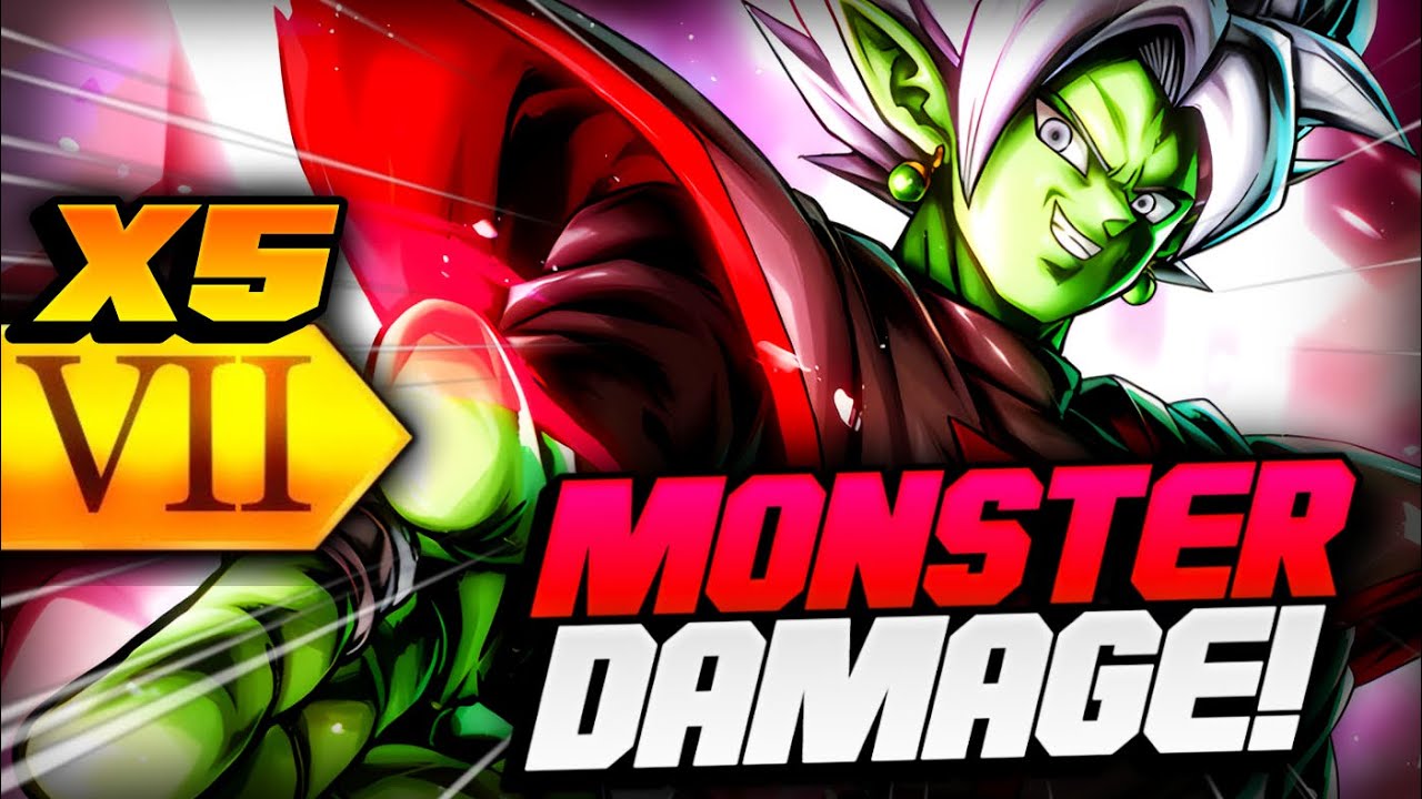 LUDICROUS DAMAGE! 5x Zenkai Buffed LF Fusion Zamasu! (Dragon Ball ...