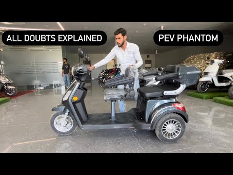 PEV PHANTOM | PEV ELECTRIC THREE WHEEL SCOOTER - YouTube