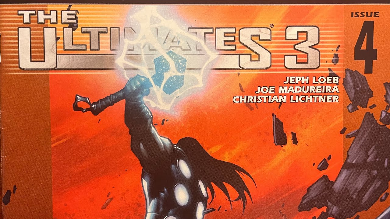 ULTIMATES VOL:3 book 4 by JOE MAD. The suck gets a sloppier and i get ...