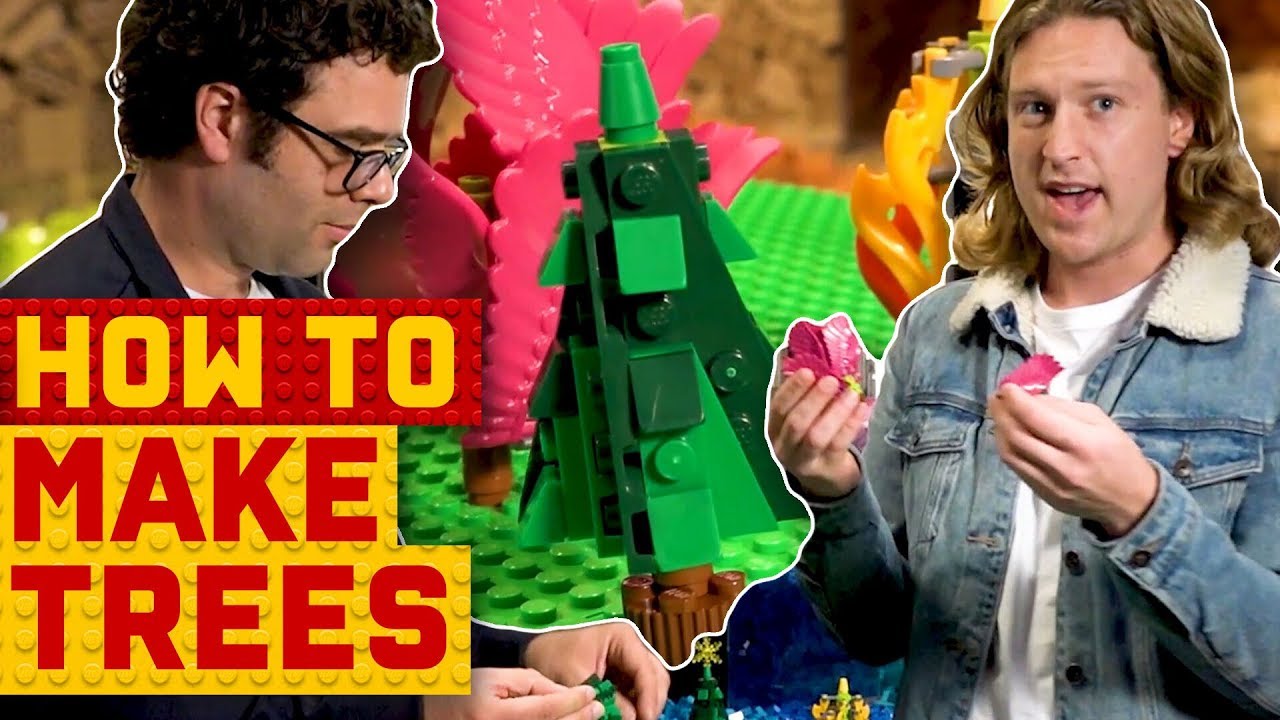 Trent and Josh's top tips for building trees | Lego Masters Australia ...