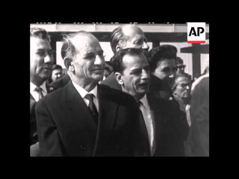 BREZHNEV DEPARTS - NO SOUND