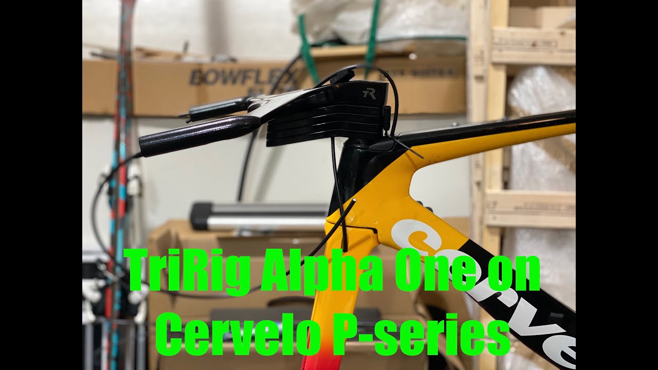 TriRig Alpha One on Cervelo P-series - YouTube