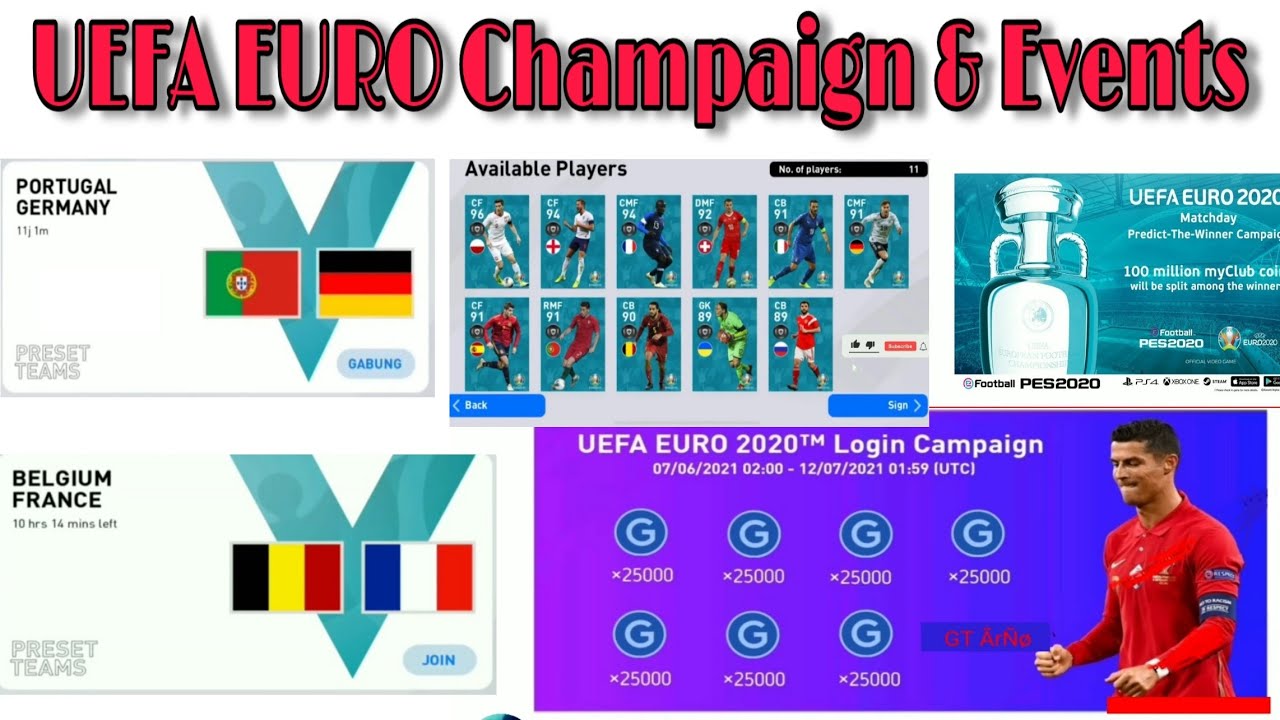 UEFA Euro upcoming Champaign and events | National team selection also ...
