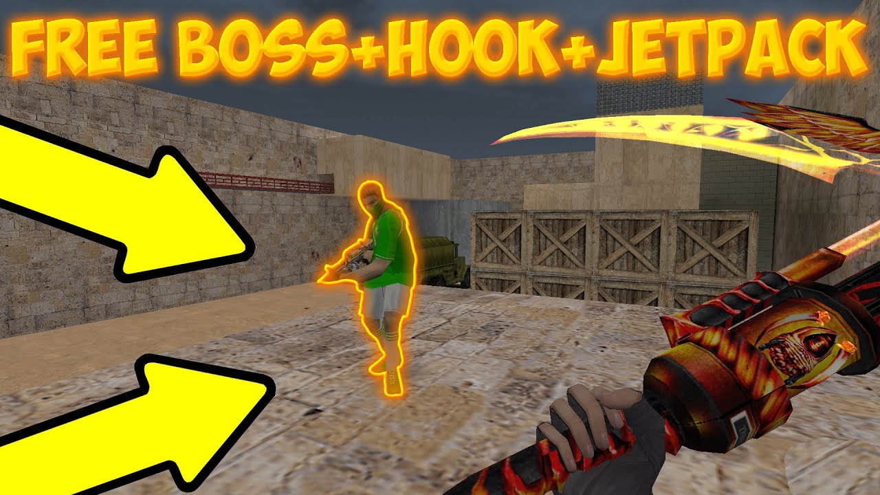 FREE BOSS + HOOK + ДЖЕТПАК - COUNTER-STRIKE 1.6 ЗОМБИ СЕРВЕР "ЯЙЦА ...