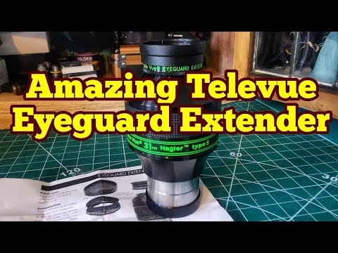 Amazing Televue Eyeguard Extender - YouTube