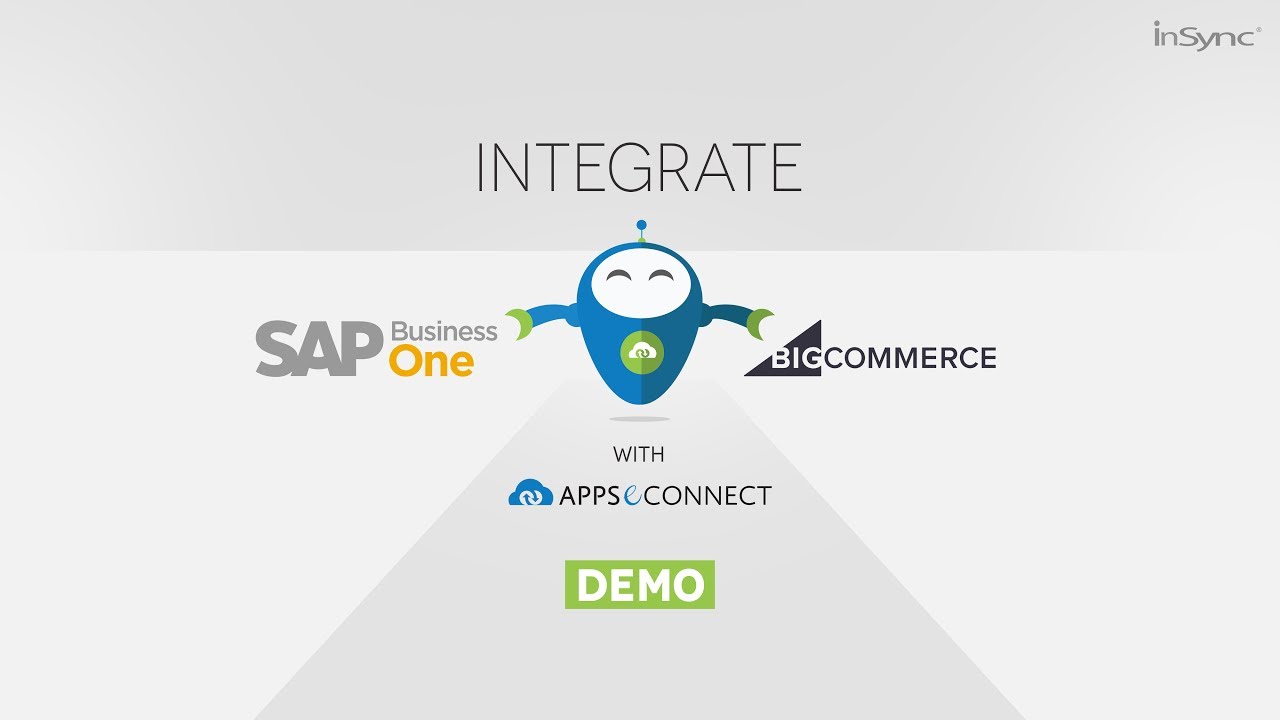 How to Integrate SAP Business One with BigCommerce | APPSeCONNECT iPaaS - YouTube