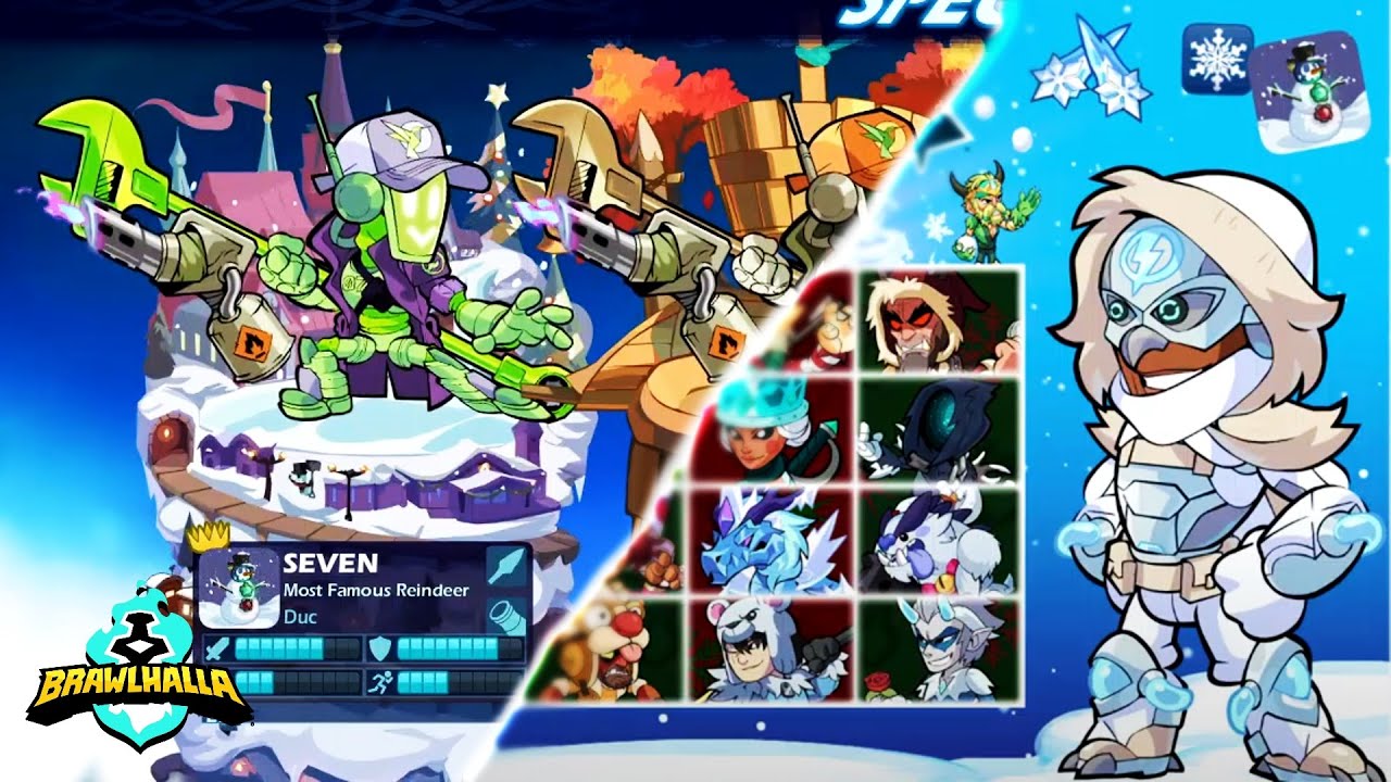 MECÁNICA NUEVA EN SEVEN/EMOJIS Y SKINS NUEVOS + EVENTO DE NAVIDAD ...