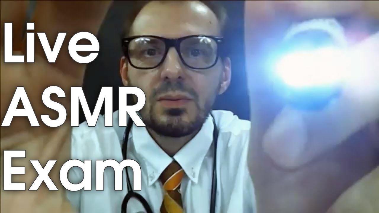 🔴 ASMR Live Examination with Doctor Sensor - YouTube