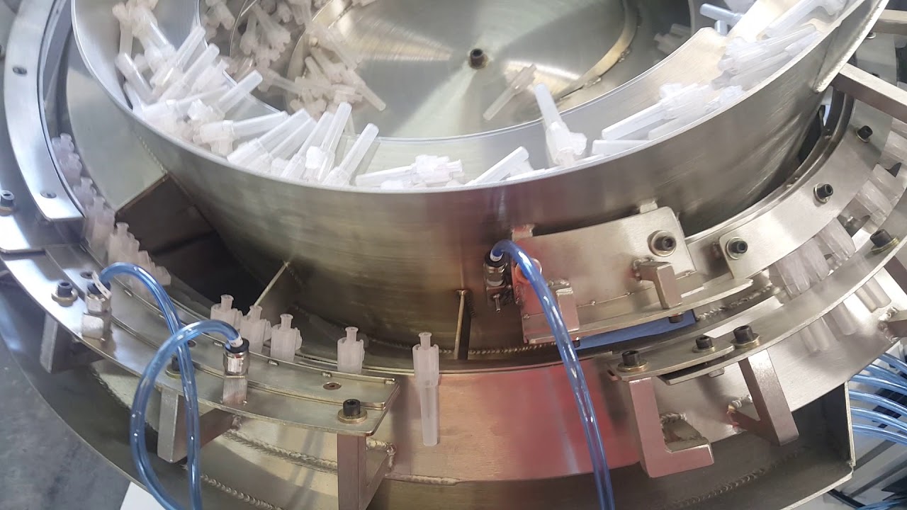 Needle Hub feeder - YouTube