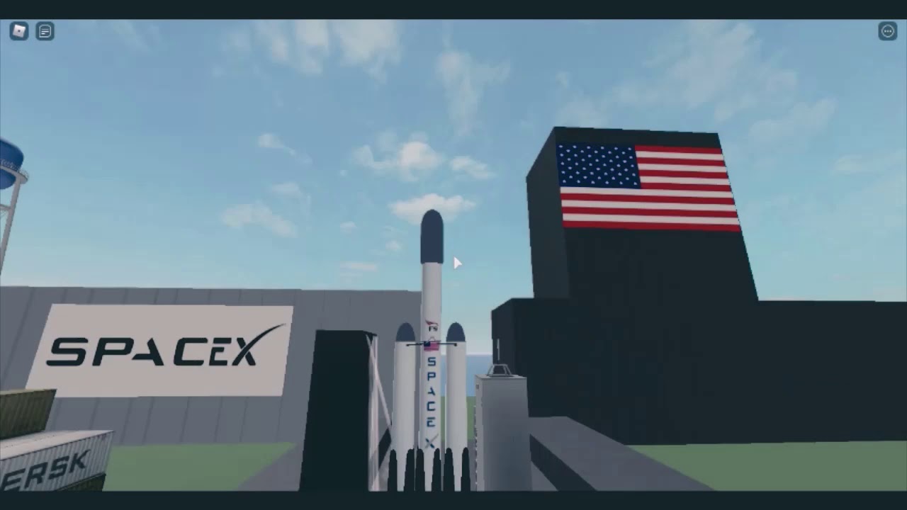 Falcon Heavy Anmation Roblox - YouTube