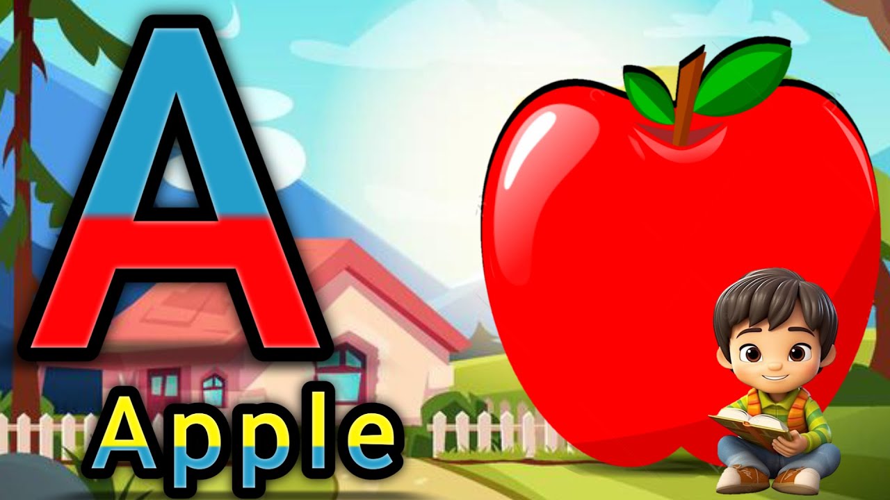 A for apple, abcd song, abcd rhymes video, abcd learning, | # ...