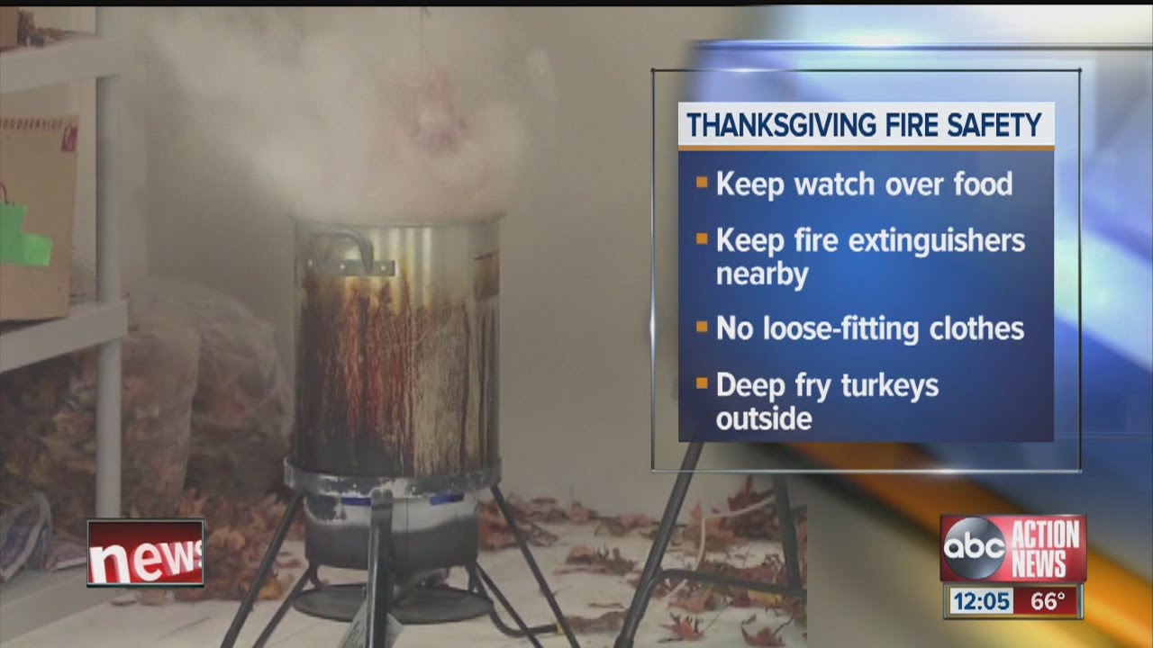 Thanksgiving safety tips - YouTube