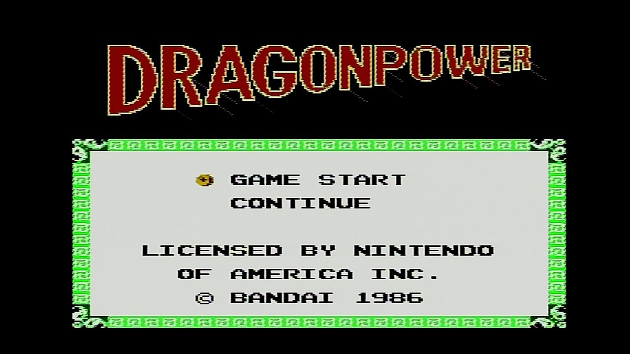Dragon Power - NES (1988) - YouTube
