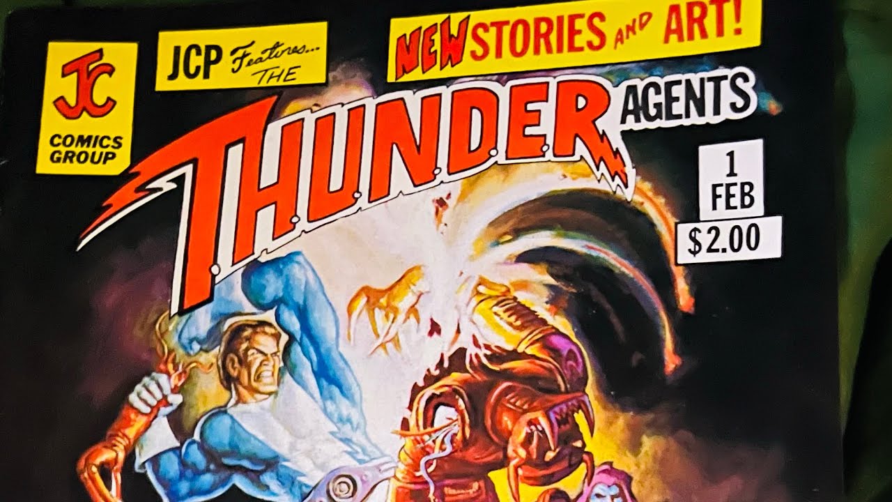 Classic comic review: JC comics group : T.H.U.N.D.E.R agents issue 1 ...