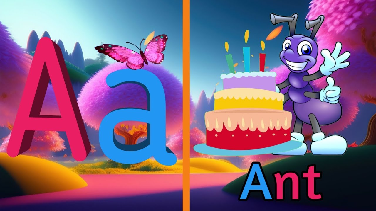 A For Ant B For Bat - 993 | ABC Alphabet Songs With Sounds For Children ...