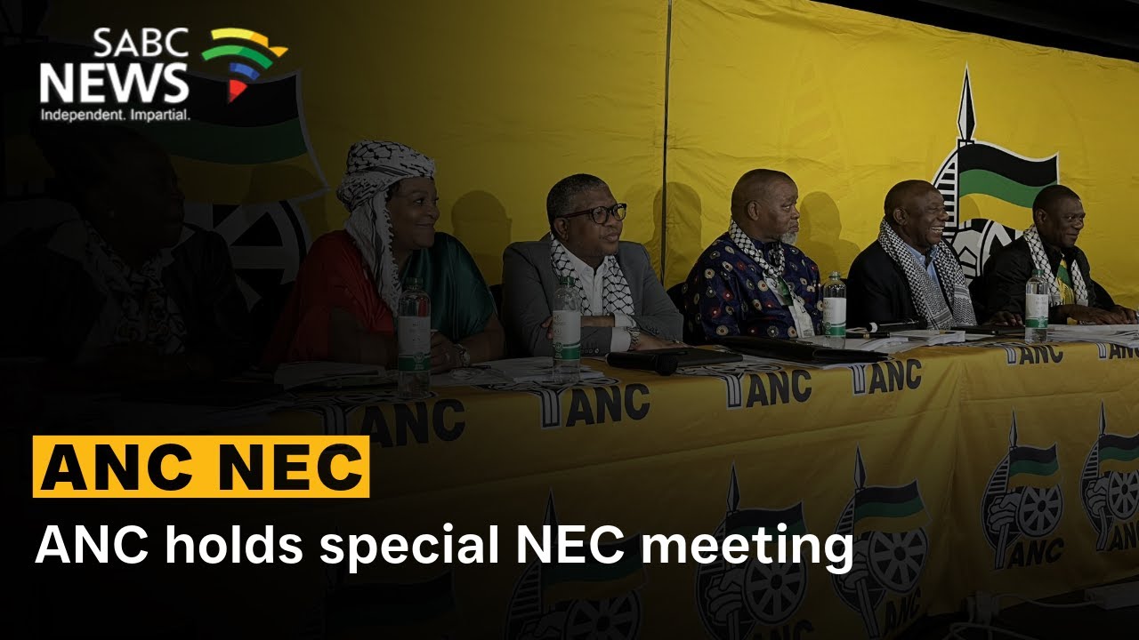 ANC holds special NEC meeting - YouTube