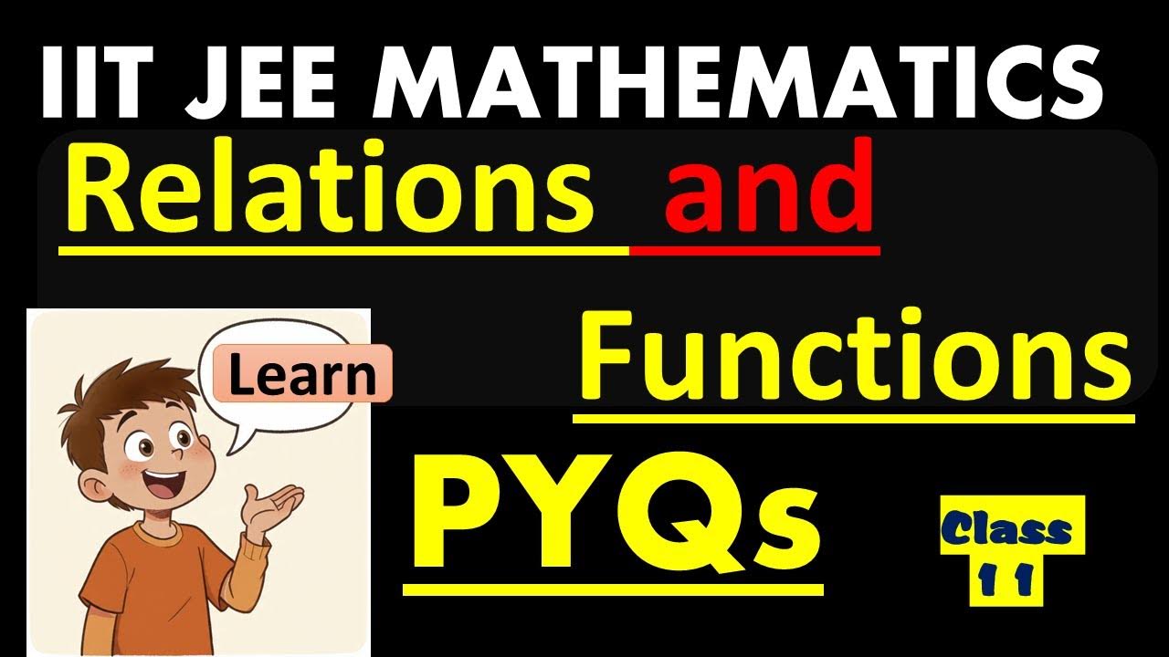 Example of relation & function Class 11 | IIT JEE MATHEMATICS | Q15 - YouTube