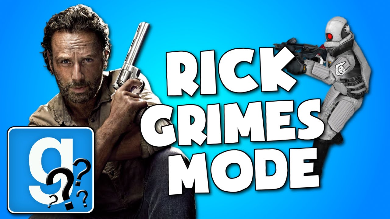 RICK GRIMES MODE! (Garry's Mod Guess Who - Funny Moments) - YouTube