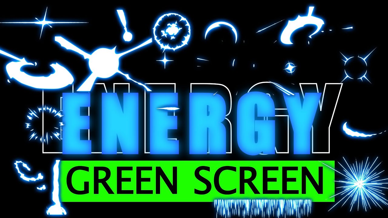 Energy Effects Green Screen | Free VFX Assets for Video Editing - YouTube