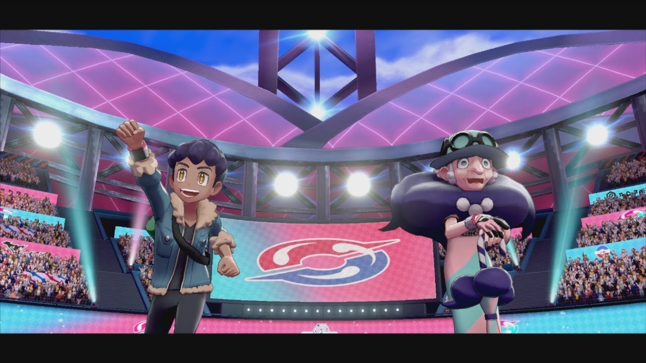 Pokémon Sword - 241 - GST (DLC) (With Bea) Round 1 - Opal & Hop (AKA ...