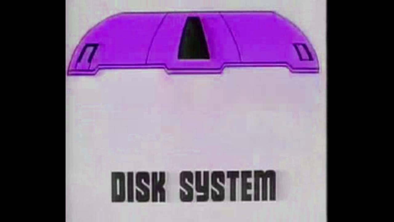 Famicom Disk System (FDS) Japanese Commercials w/ Electronic Sounds ...