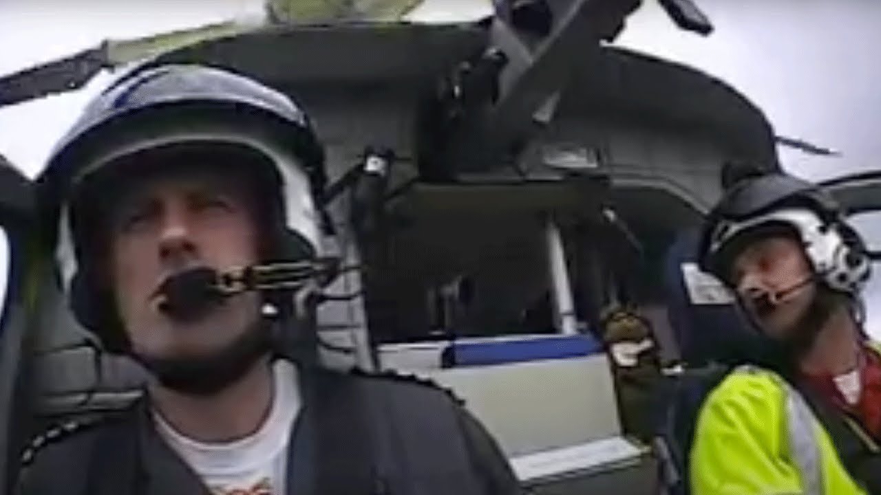 Real Life Dangerous Helicopter Landing in a Rubbish Tip | BBC Studios ...