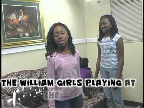 The Williams Girls Playing In The Studio - YouTube
