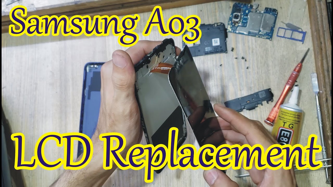 Samsung A03 LCD Replacement - YouTube