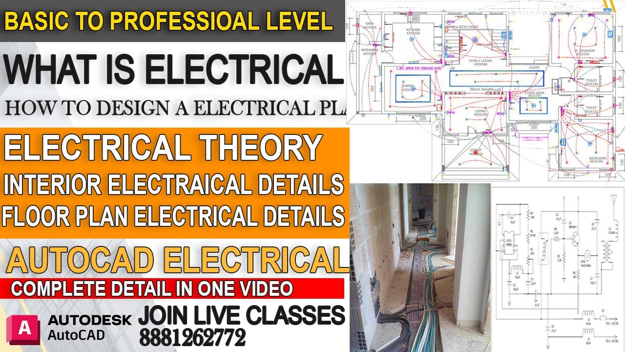 Live Class What Is Electrical How To Design Electrical Floor Plan -And ...