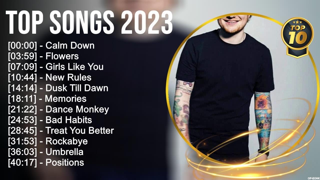 TOP SONGS 2023 - Billboard Hots 100 Songs 2023 - Top 10 Hits This Week ...