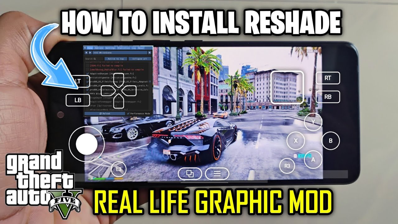 🔥How To Install Reshade GTA 5 Hindi 2025 - Reshade Tutorial GTA 5 2025 ...