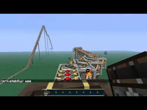 minecraft rollercoster - YouTube