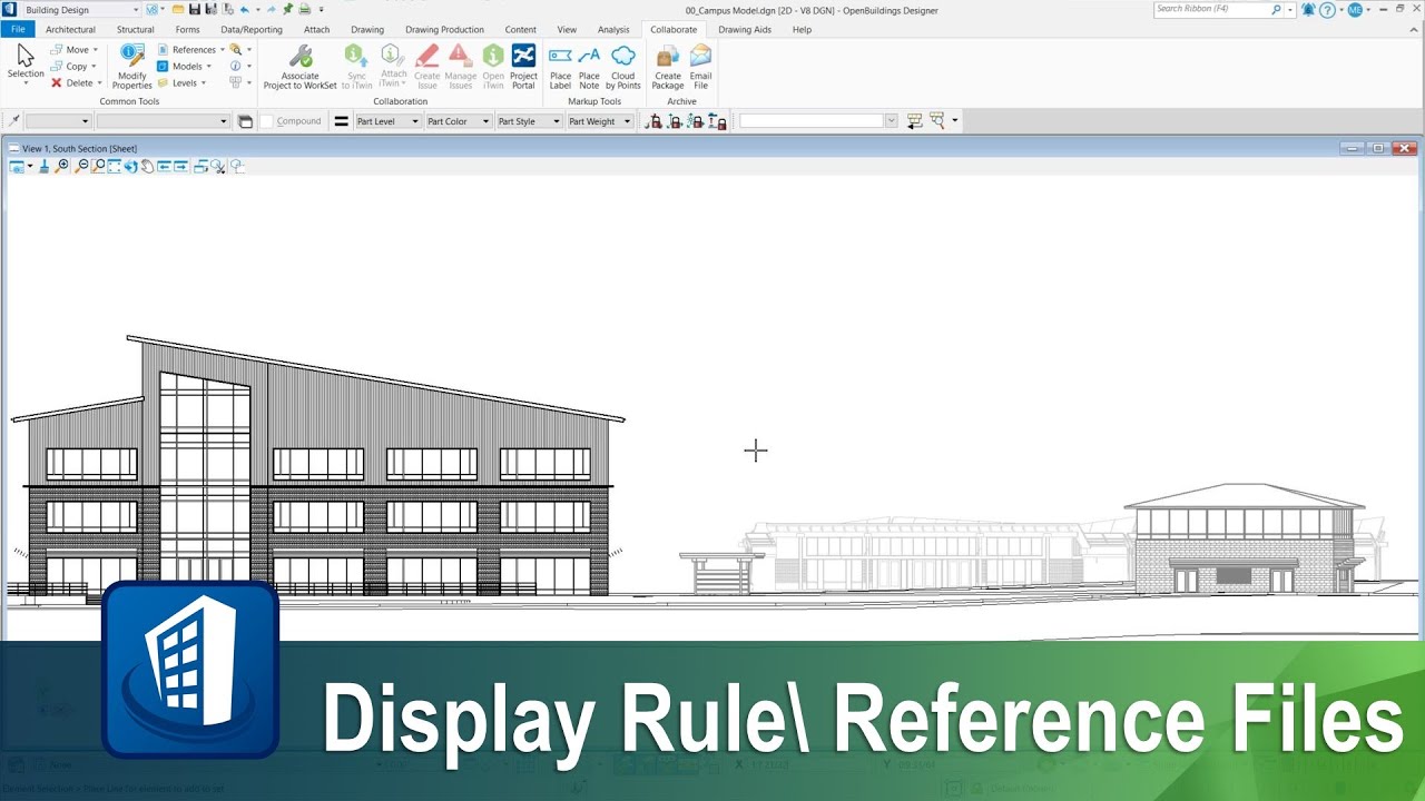 Using Display Rules for Presentation Drawings in OpenBuildings Designer ...