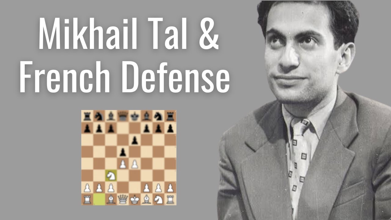 19 years old Mikhail Tal plays French defense with perfection 🔥 - YouTube