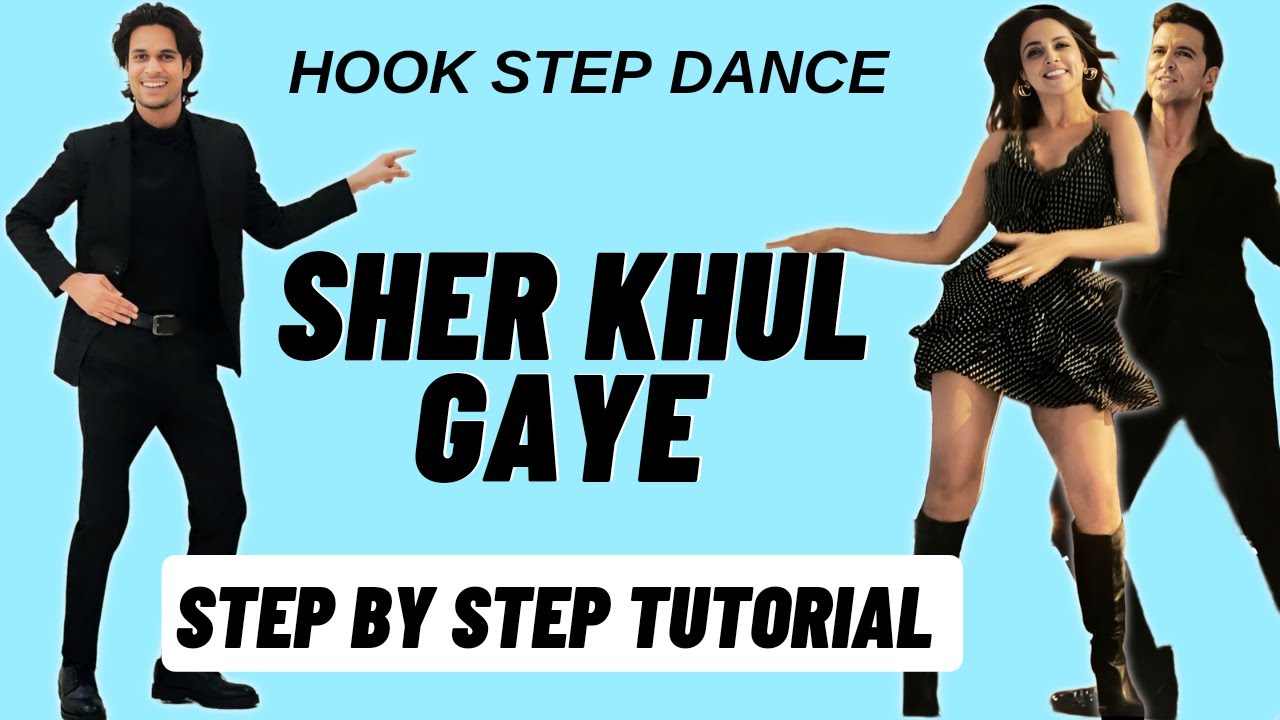 Sher Khul Gaye Hook Step Dance Tutorial | Hrithik Roshan , Deepika ...