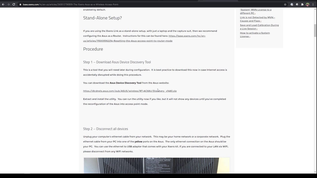 Xsens Tutorial: Link router setup best practices - YouTube