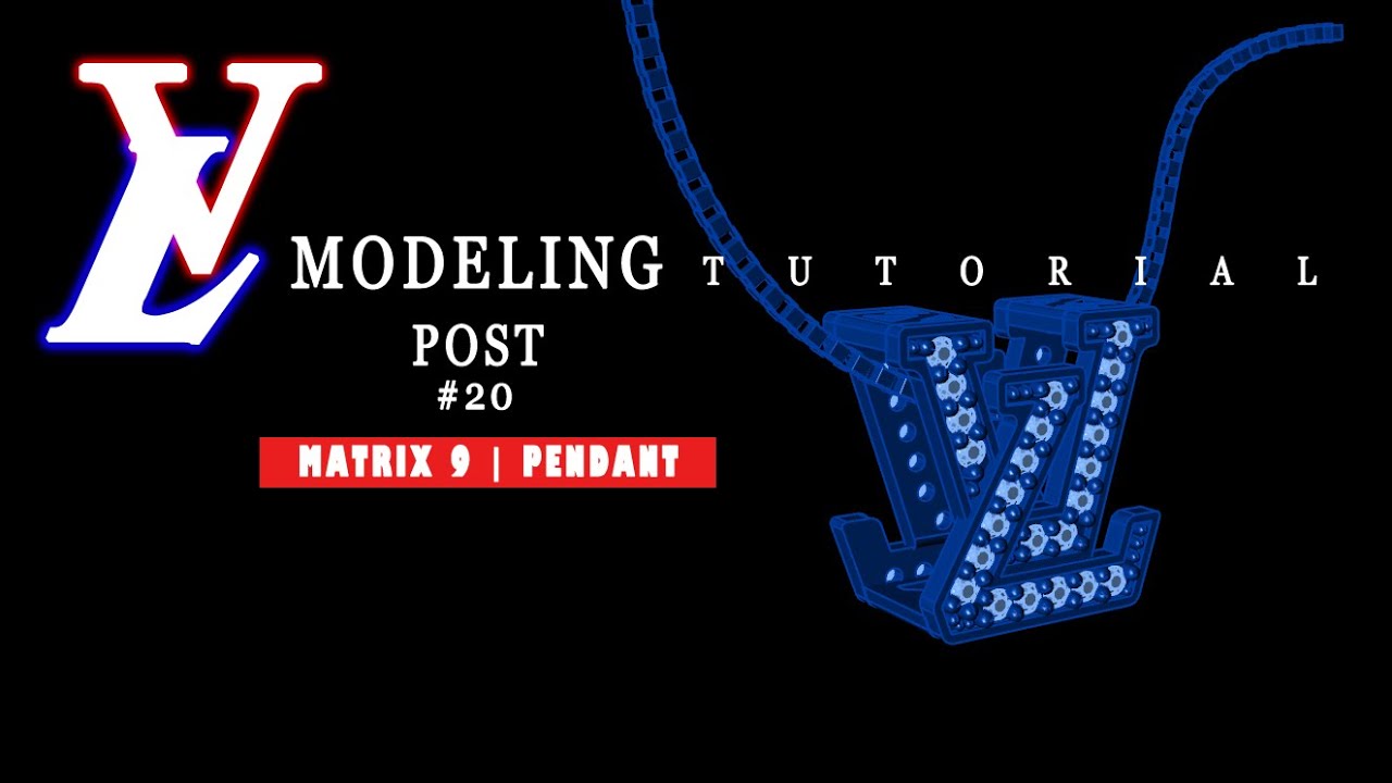 How to Make a LV Necklace | Tutorial #020 - YouTube