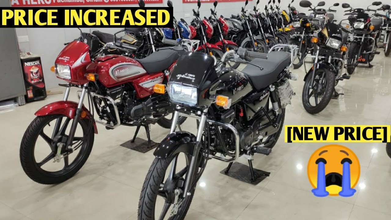 New HERO Splendor Plus BS6 Limited Edition 2022 || Price Increased ...