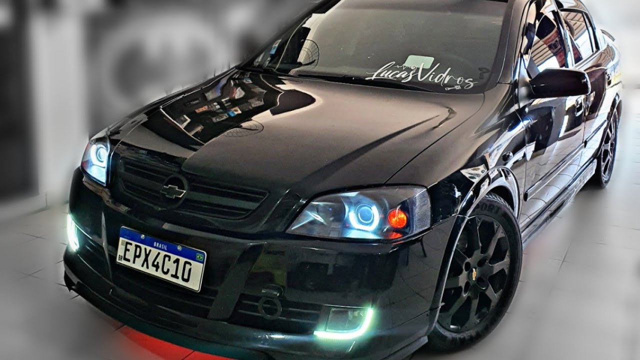 GM Astra - Angel + Seta + Mascara Negra + DRL part II - YouTube