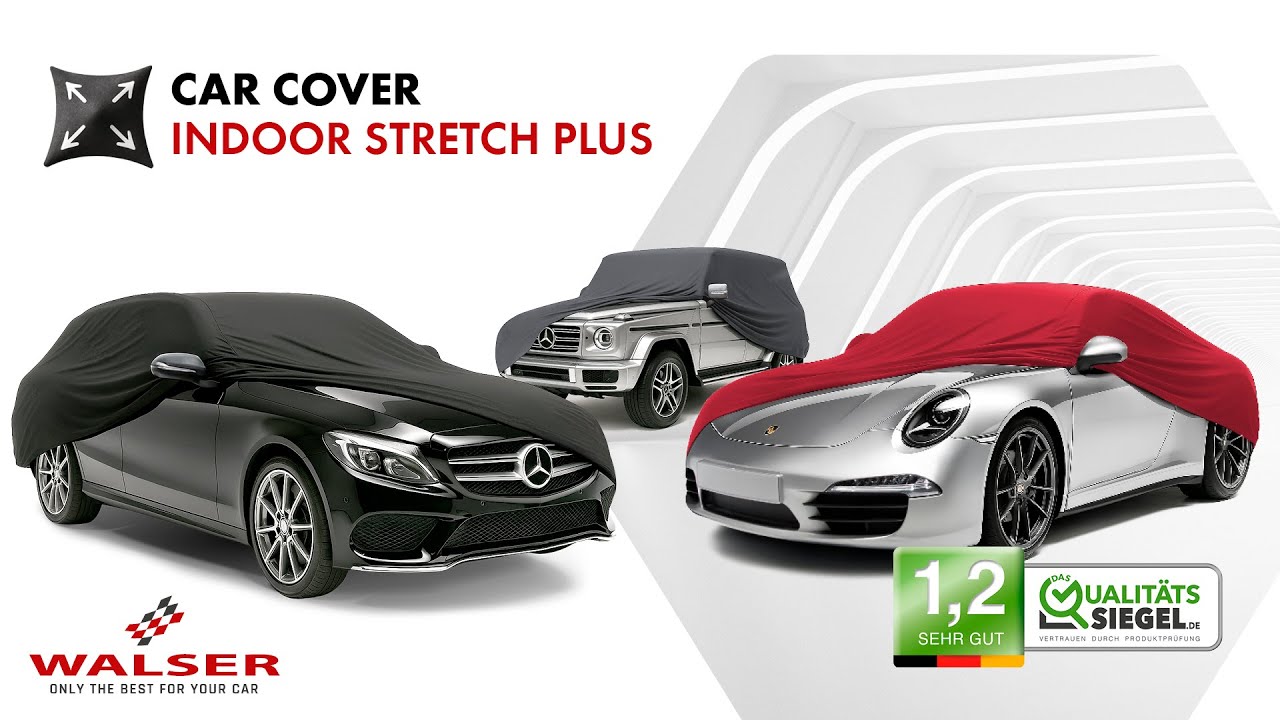 WALSER - Car cover Indoor Soft Stretch Plus - YouTube