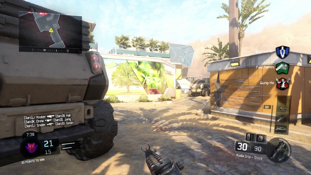 first time playing bo3 on ps4 pro - YouTube