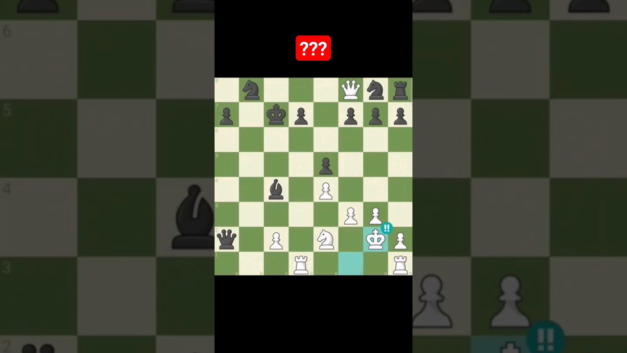 Unexplainable King Brilliant Move ! #chess - YouTube