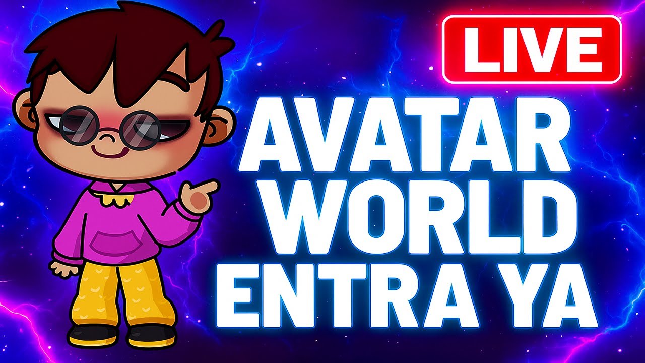 Avatar World EN VIVO Live MULTIPLAYER En DIRECTO AHORA 🙏 JOGANDO AVATAR ...