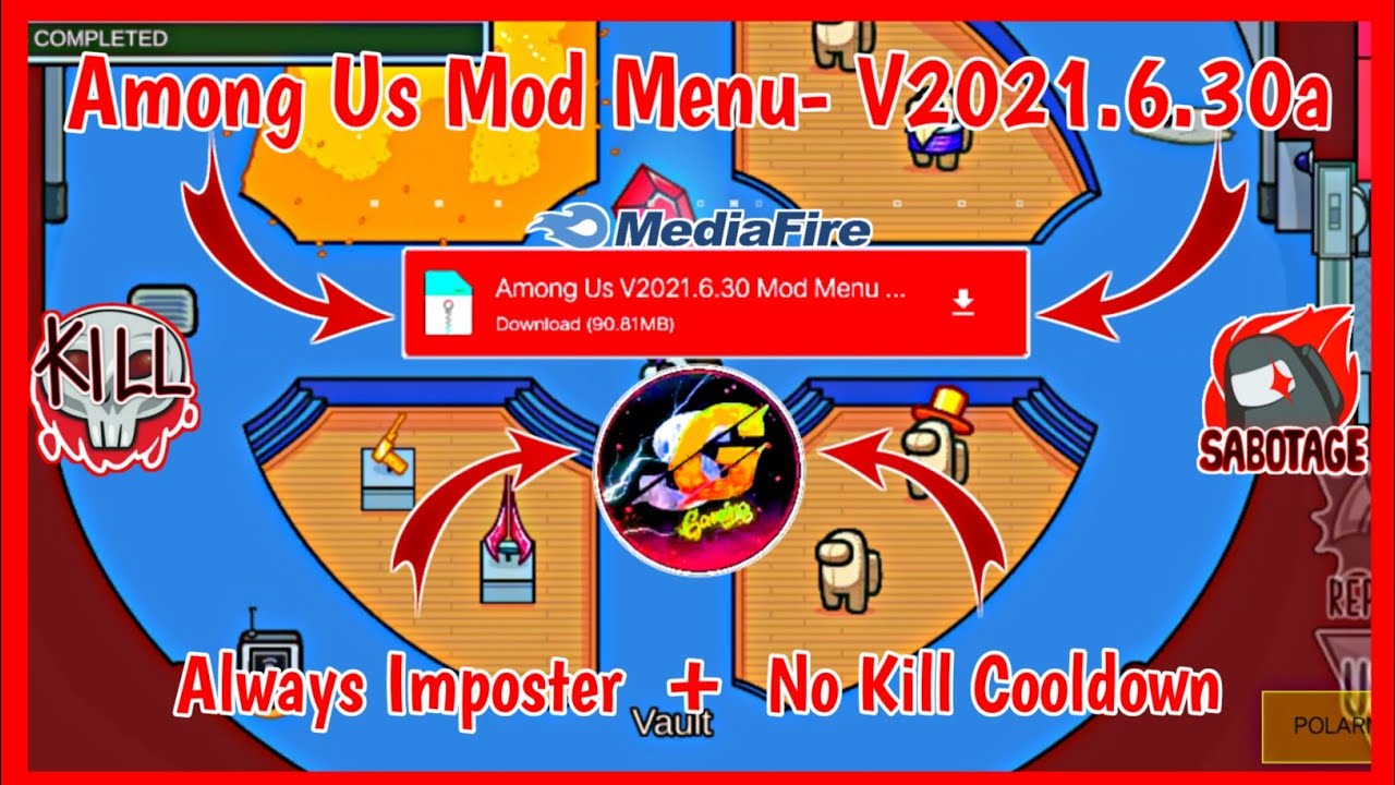 New Updated Among Us Mod Menu V2021.6.30 | Among Us Hack Apk | Always ...